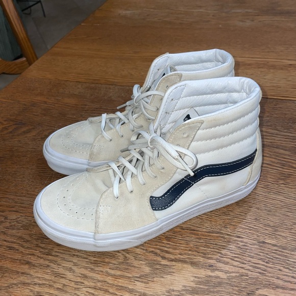 Vans | Shoes | Vans Womens Old Skool Sk8 Natural Hi Top | Poshmark